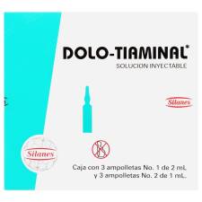 Dolo-Tiaminal solución inyectable 6 pzas | Walmart