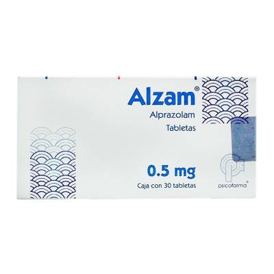 Alzam 0.5 mg 30 tabletas | Walmart