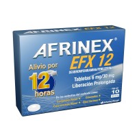 Antigripal Afrinex efx12 10 piezas | Walmart